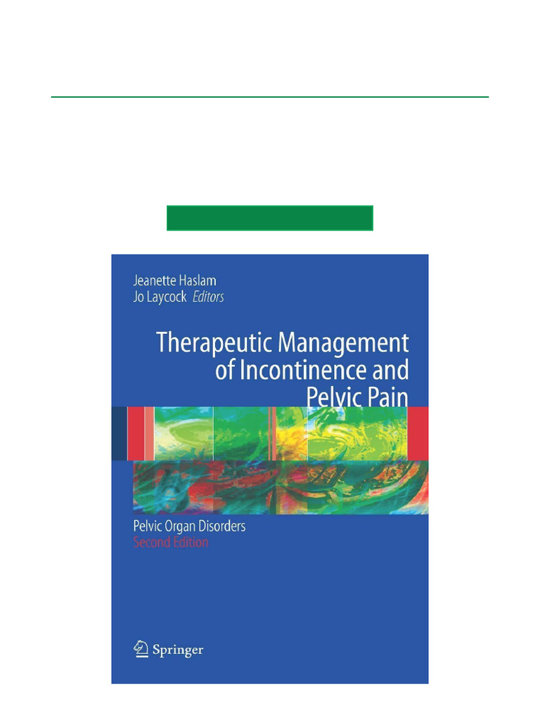 Incontinence and Pelvic Pain Management | PDF | Urinary Incontinence ...