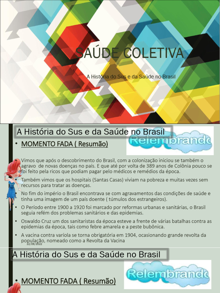 História do SUS e Saúde no Brasil | PDF | Brasil