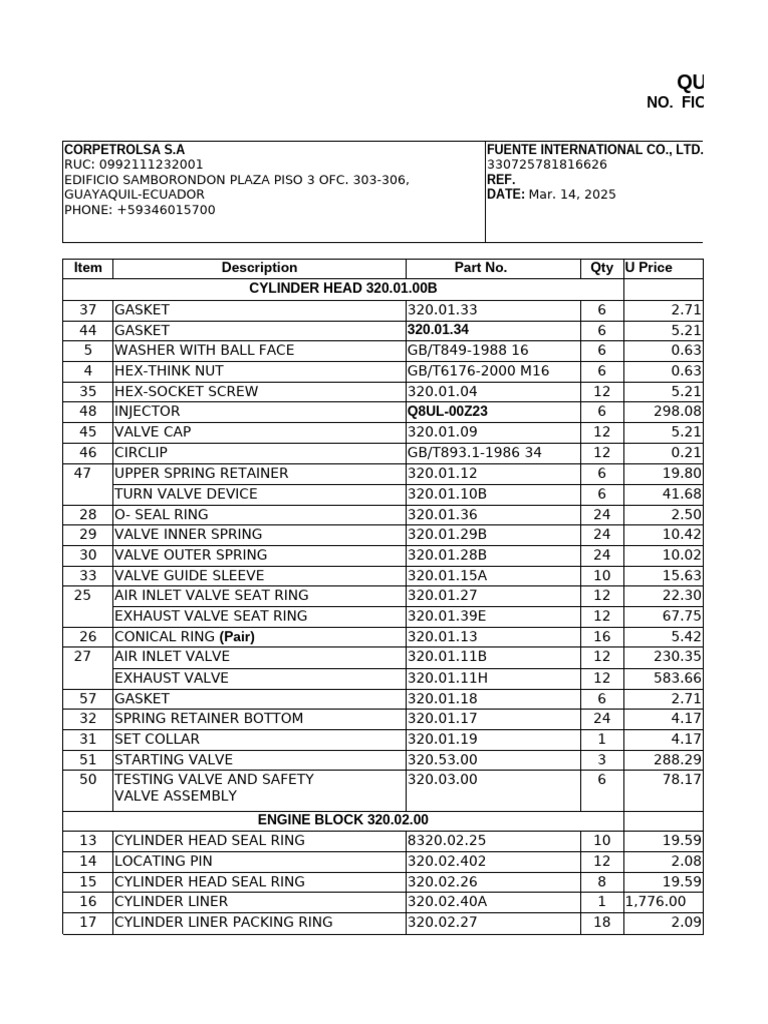 20250410-Fict-Corp2511-1 GDF SP | PDF | Piston | Screw