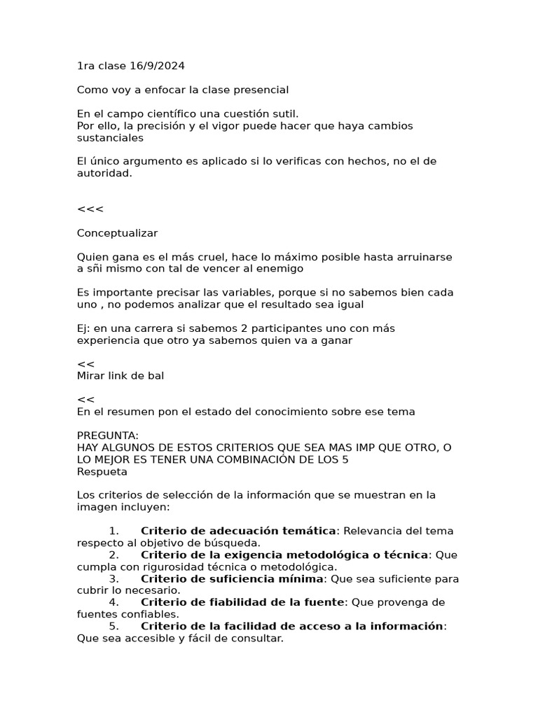 Notas de Clase | PDF