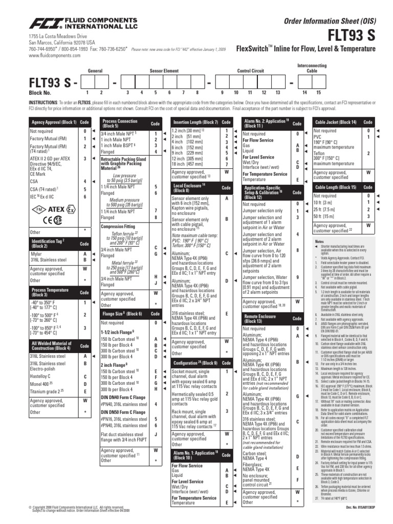 FLT93S - OIS - ADS - Configuration | PDF | Relay