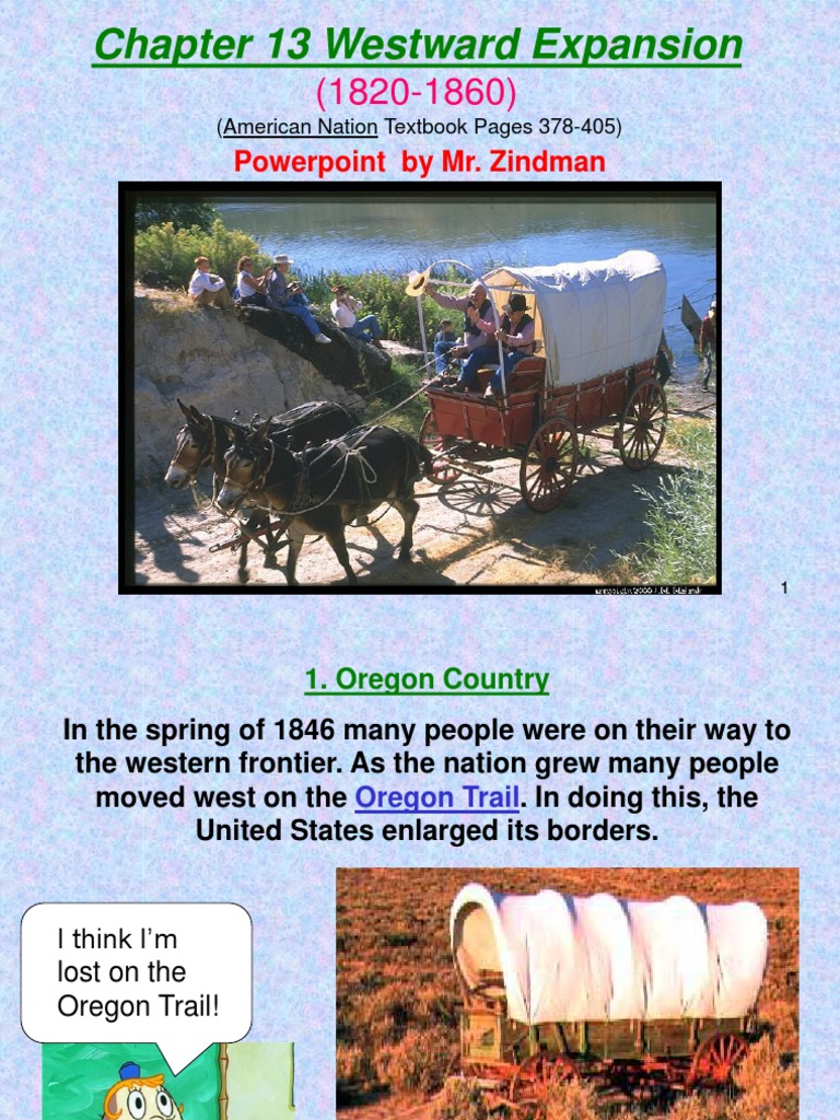 Chapter 13 Westward Expansion | PDF | Mountain Man | Mexican–American War