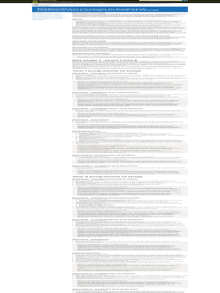 National Curriculum in England - Mathematics Programmes of Study - GOV ...