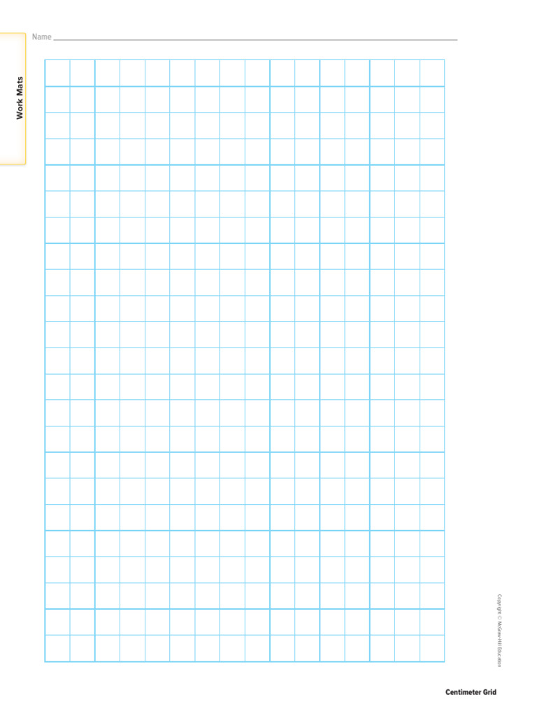 Centimeter Grid | PDF