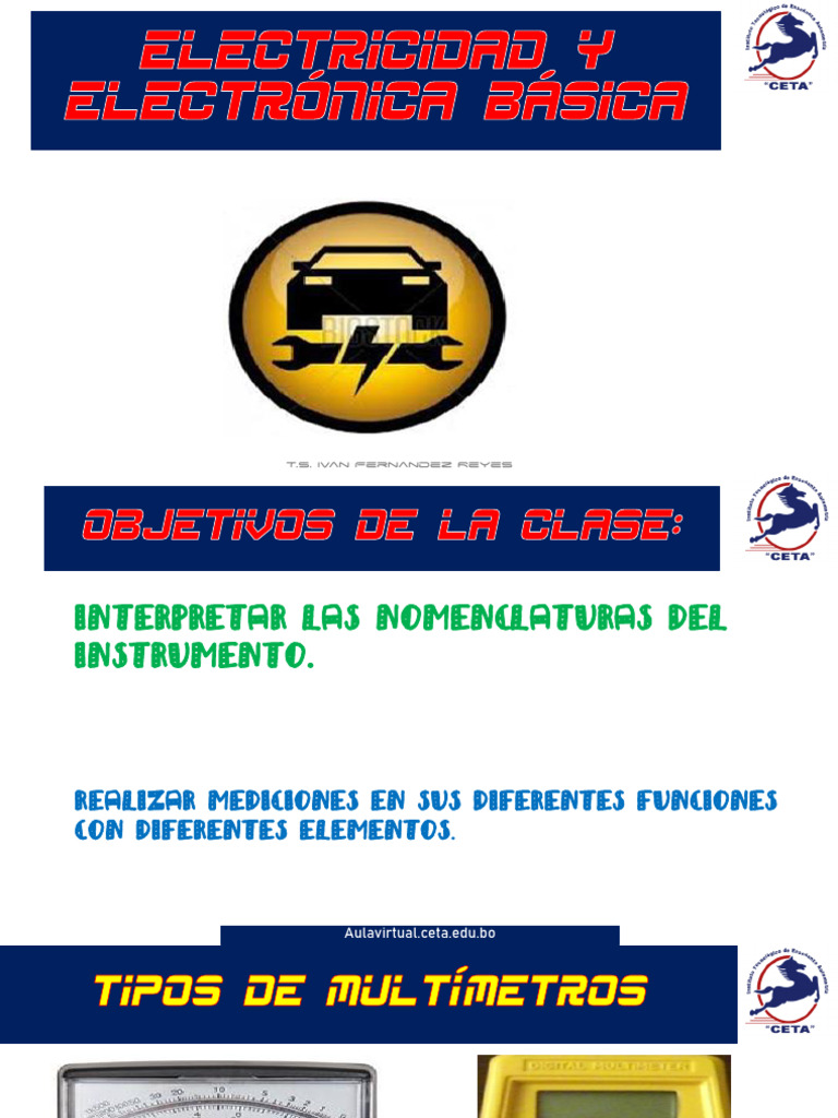 Partes y Funciones Del Multímetro (ATP) | PDF