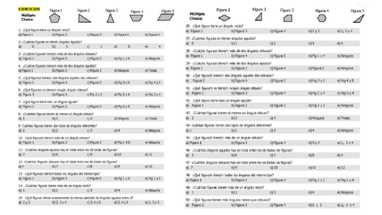 ACTIVIDADES INTEGRADORAS ÁNGULOS Y FIGURAS (1) | PDF
