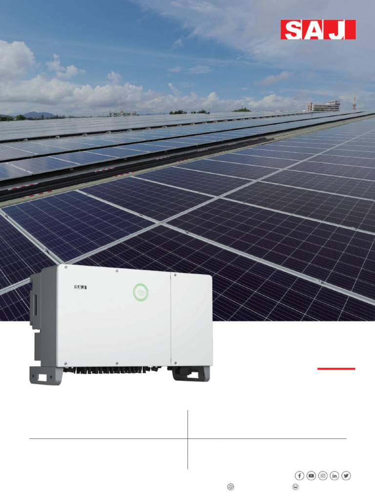 Datasheet e Inmetro Saj 75KW | PDF | Bens manufaturados | Metrologia