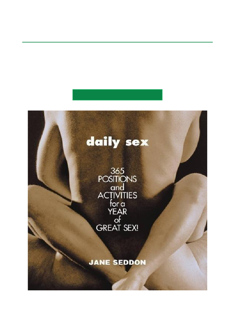 Daily Sex 365 Positions and Activities For A Year of Great Sex! DOCX PDF Download | PDF