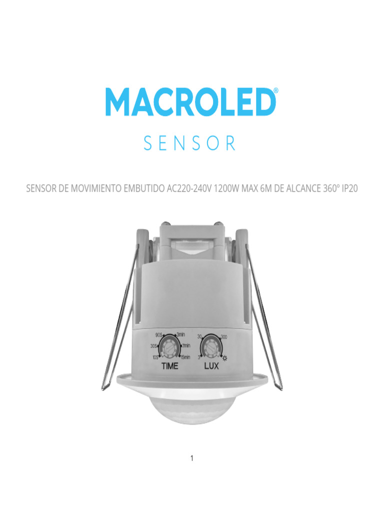 Manual - Smeb 360 6M Ip20 | PDF