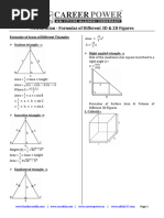 Surface Area of Cube - Formula, TSA of Cube, LSA (CSA) of Cube | PDF ...