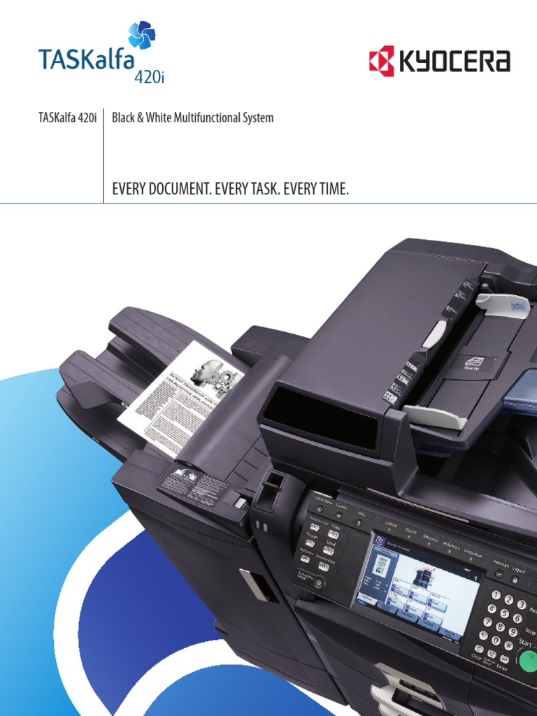Kyocera-TASKalfa-420i-Brochure | PDF | Image Scanner | Paper