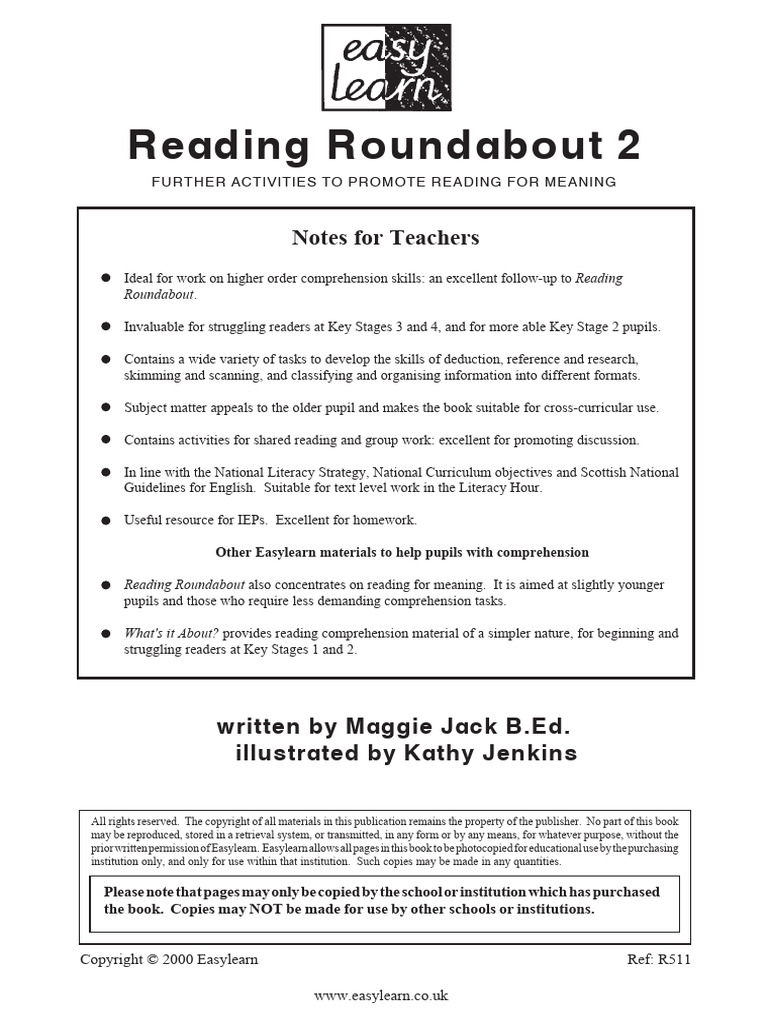 Reading Roundabout 2 Samples | PDF | Sharks | Books