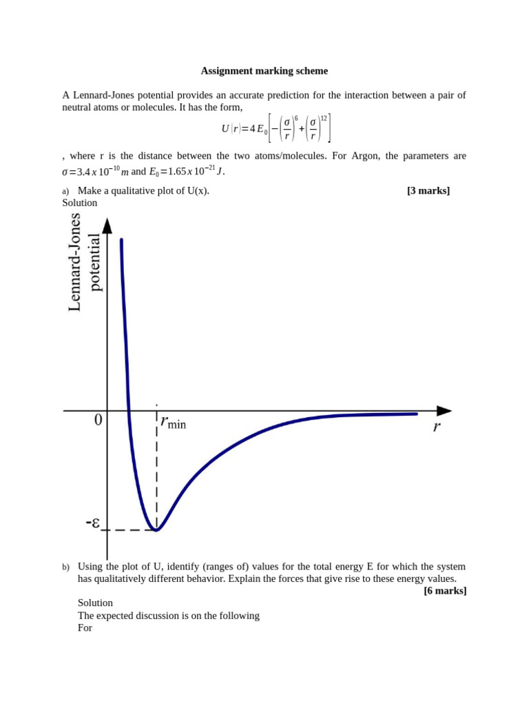 Phy Assignment Marking Scheme | PDF | Drop (Liquid) | Mole (Unit)