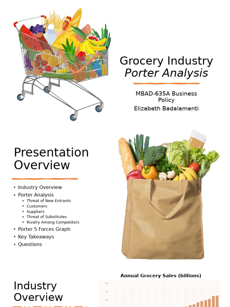 Grocery Industry Porter Analysis | PDF | Grocery Store | Restaurants