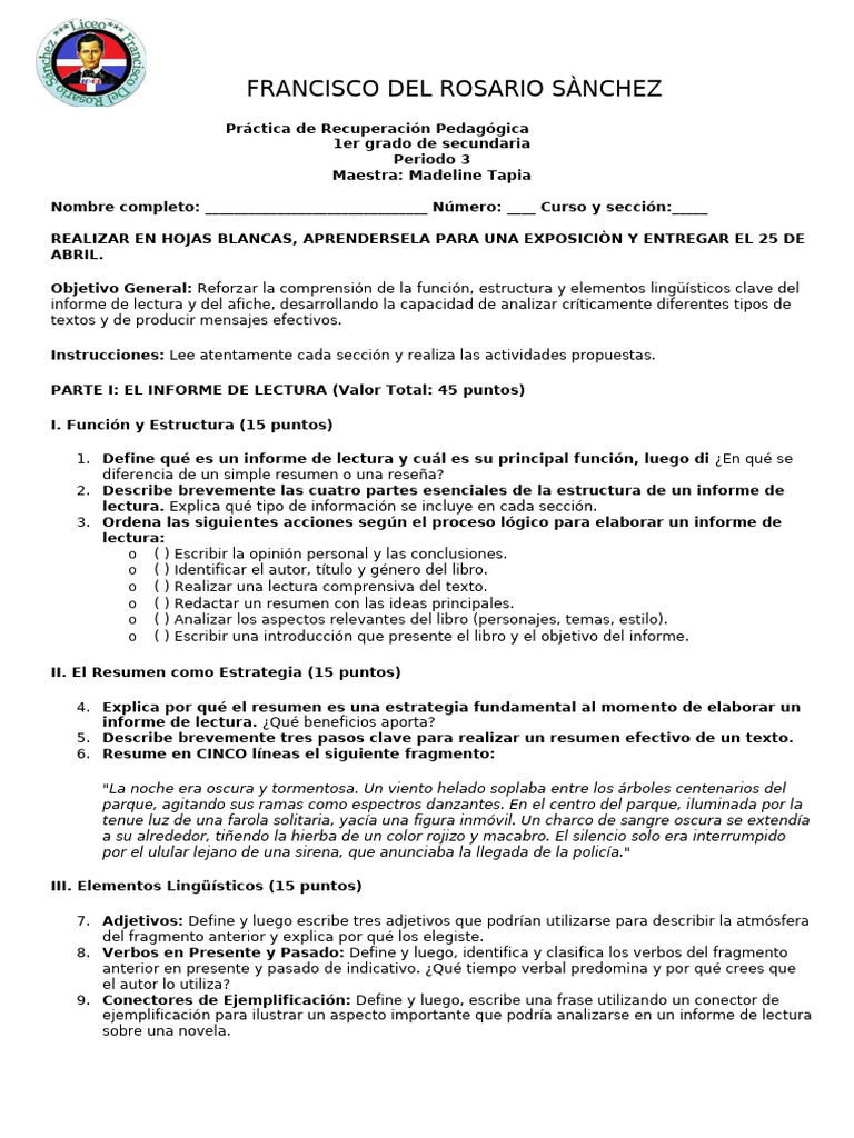 Practica de Recuperacion Del P3 | PDF | Póster