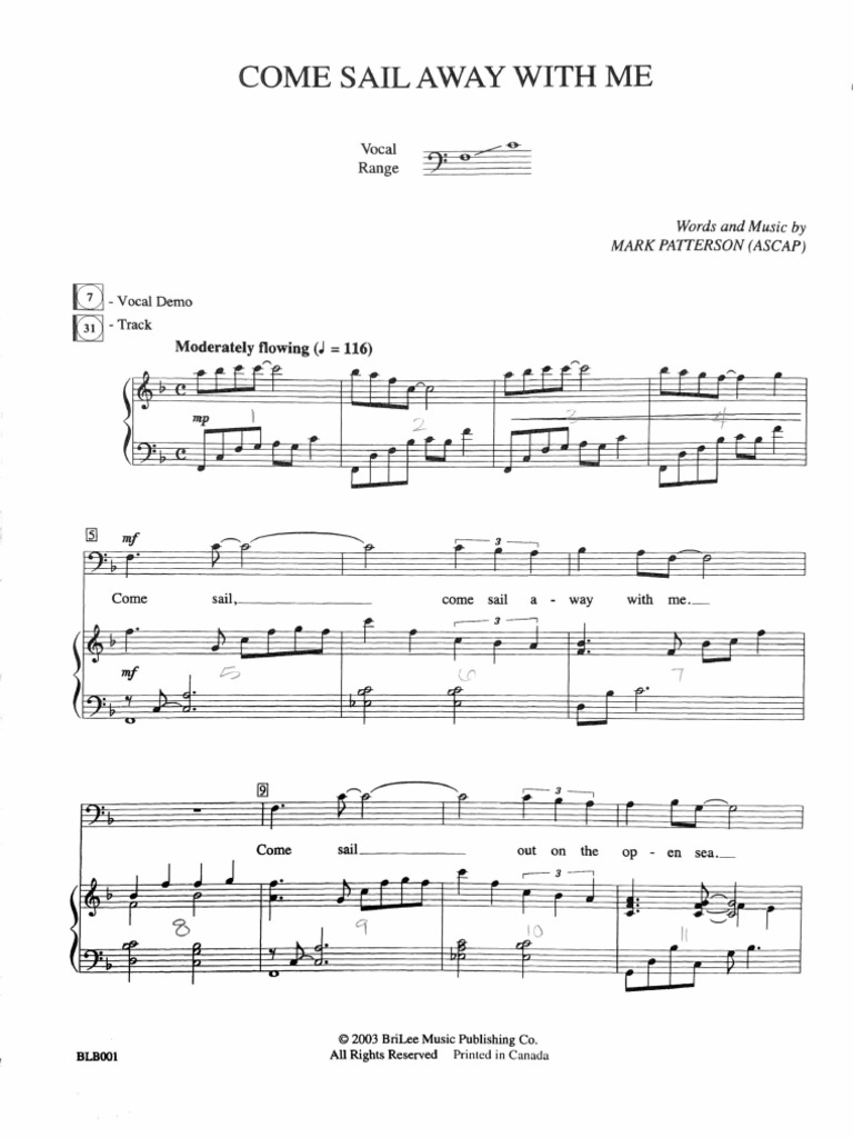 Come Sail Away | PDF