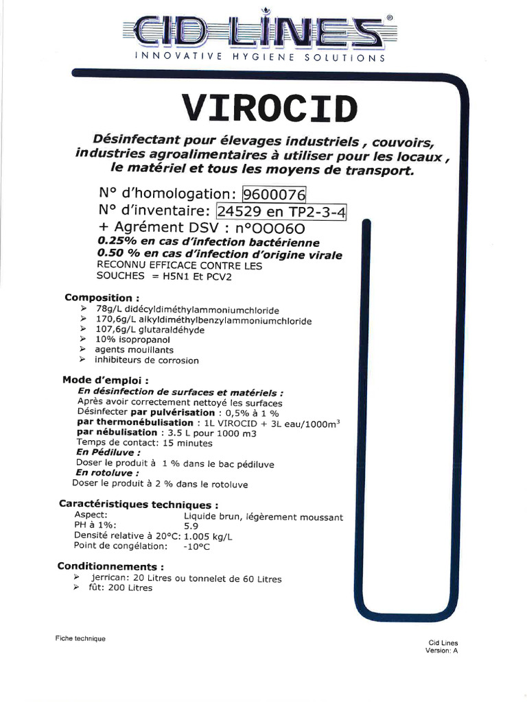 FT Virocid | PDF