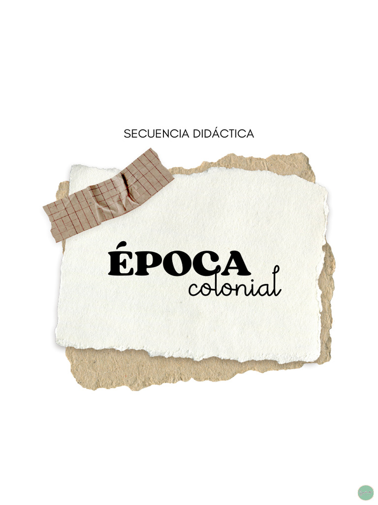 Actividades sobre la época colonial 1810 | PDF
