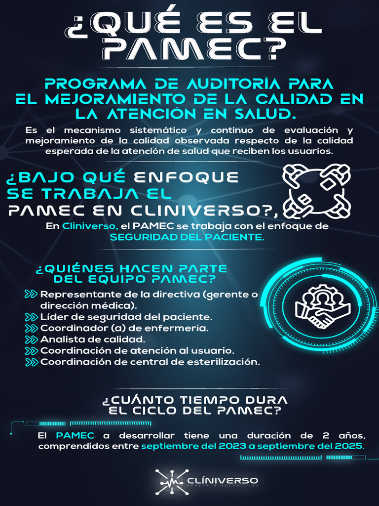 Definición del PAMEC en Cliniverso | PDF