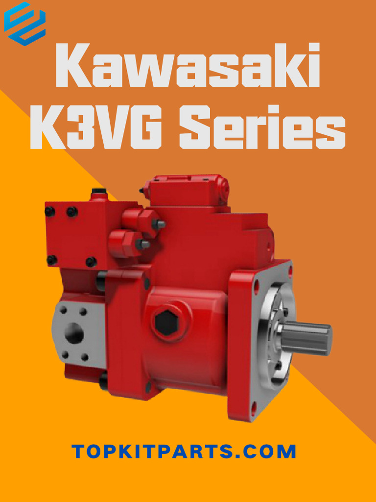 Kawasaki K3v Pump PDF | PDF | Pump | Piston