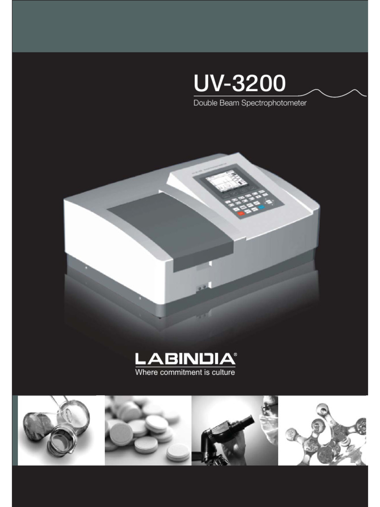Uv Spectrophotometer Labindia | PDF