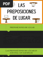 Preposiciones de Lugar Ejercicio | PDF