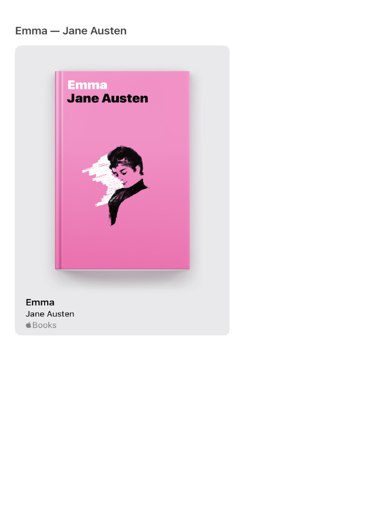 Emma — Jane Austen | PDF