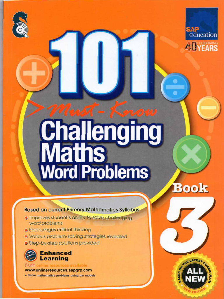 509270725 101 Challenging Math Word Problems G3 2 | PDF