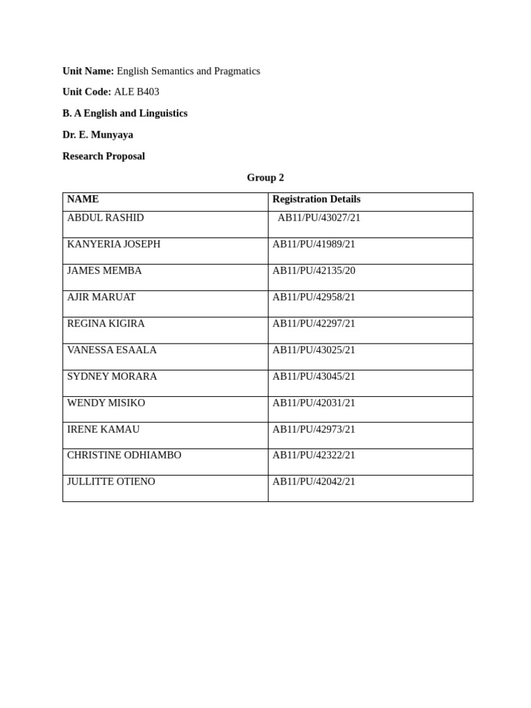 Research Proposal Complete | PDF | Semantics | Linguistics
