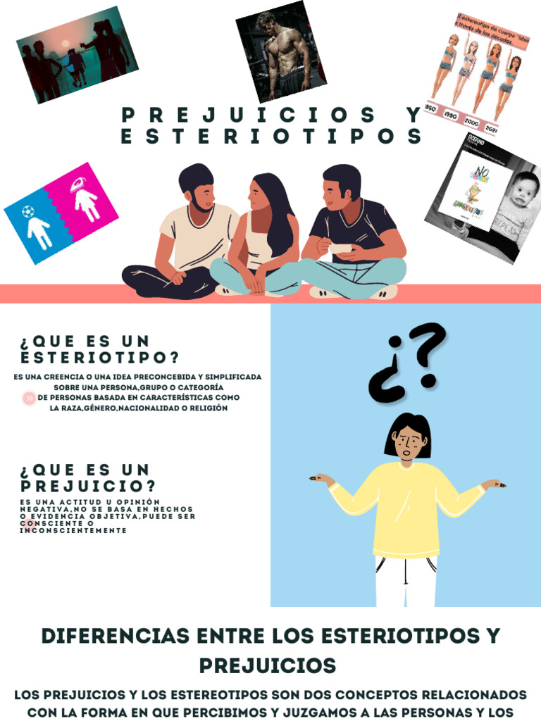 Prejuicios y Estereotipos: Definición y Ejemplos | PDF | Prejuicios ...