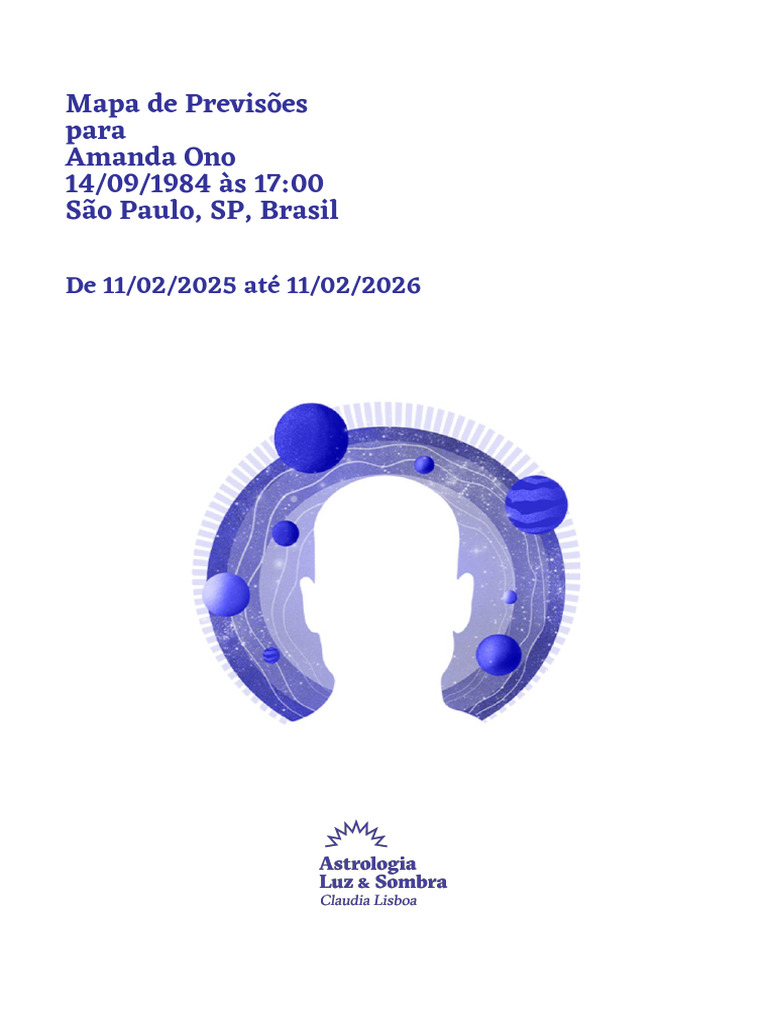 Mapa de Previsoes Digitalizado - Amanda Ono | PDF | Netuno | Plutão