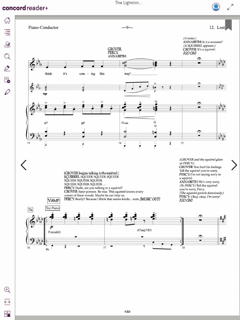 The Lightning Thief - Score Perusal 8 | PDF | Rick Riordan | Young Adult Fantasy Novels