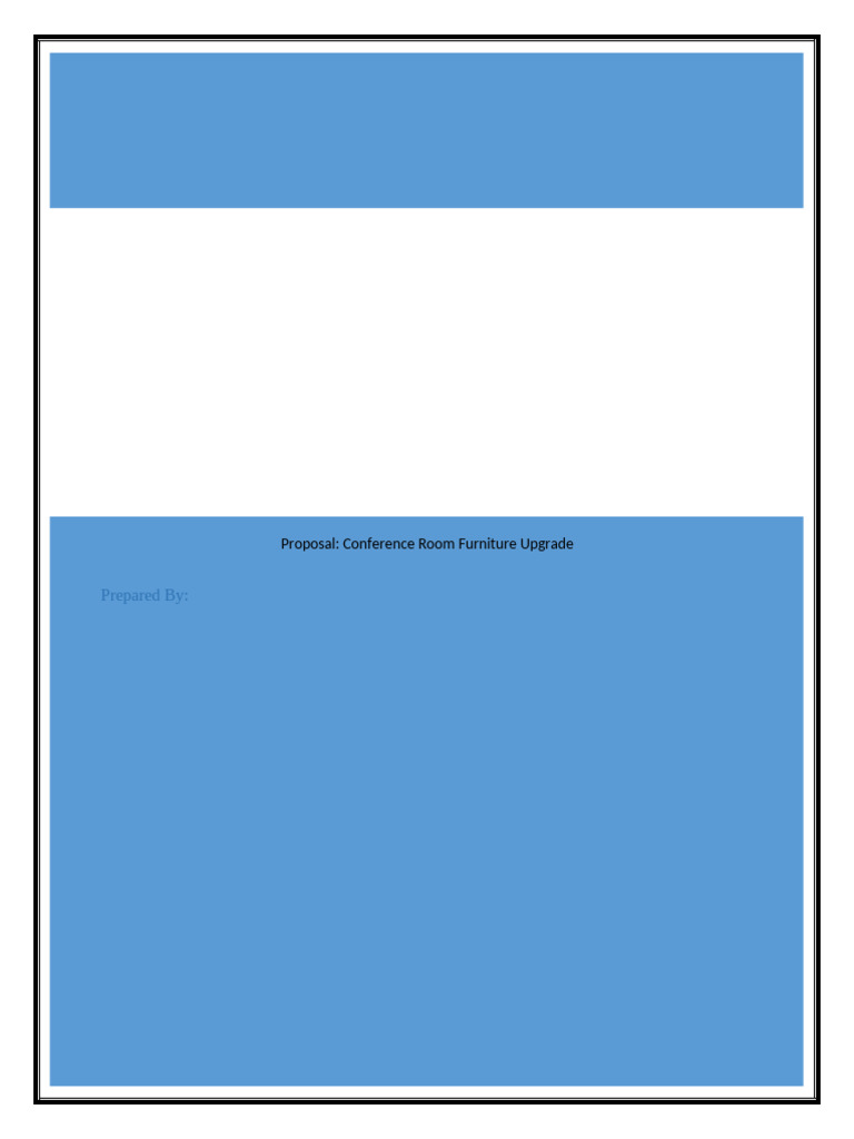 Conference Room Upgrade Project Timeline | PDF