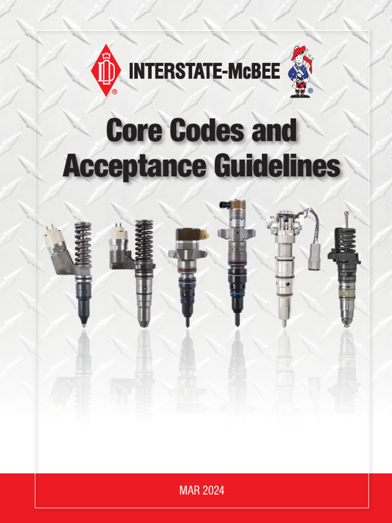 Core Return Guidelines for Injectors | PDF | Invoice