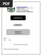 2025 Physical Sciences Grade 12 Experiment 2 | PDF | Titration | Chemistry