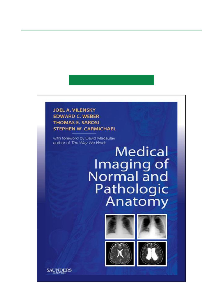 Medical Imaging of Normal and Pathologic Anatomy Final Version Download ...