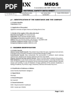 MSDS - FPT Range Floor Paint (Plascon) | PDF | Paint | Hazards