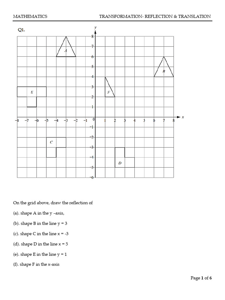 Mathematics Transformation | PDF