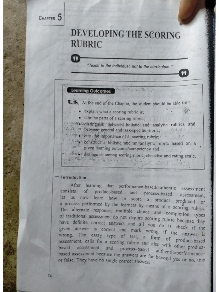 Assessment Learning | PDF