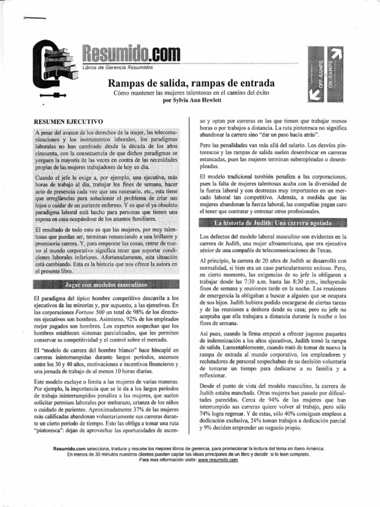 Rampas de Salida | PDF | Sexismo