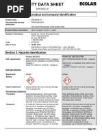 Ecolab XY-12 Safety Data Sheet | PDF | Personal Protective Equipment ...