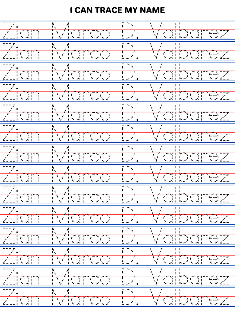 Copy of Complete Tracing Pads | PDF