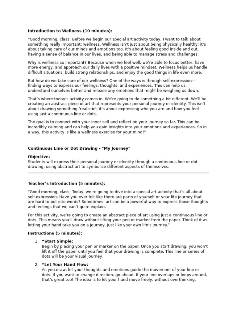 Introduction To Wellness | PDF | Thought | Identity (Social Science)