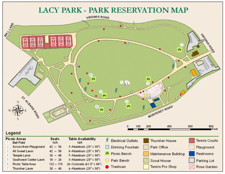 Lacy Park Reservation Map | PDF