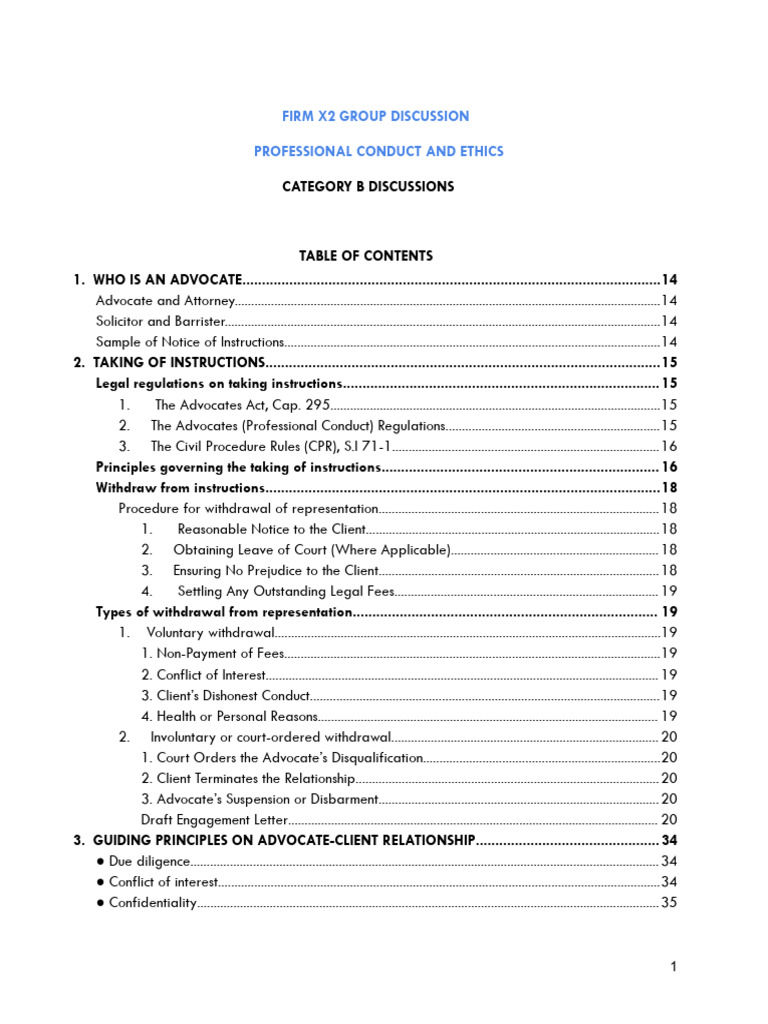 Professional Conduct and Ethics Notes | PDF | Debits And Credits | Taxes