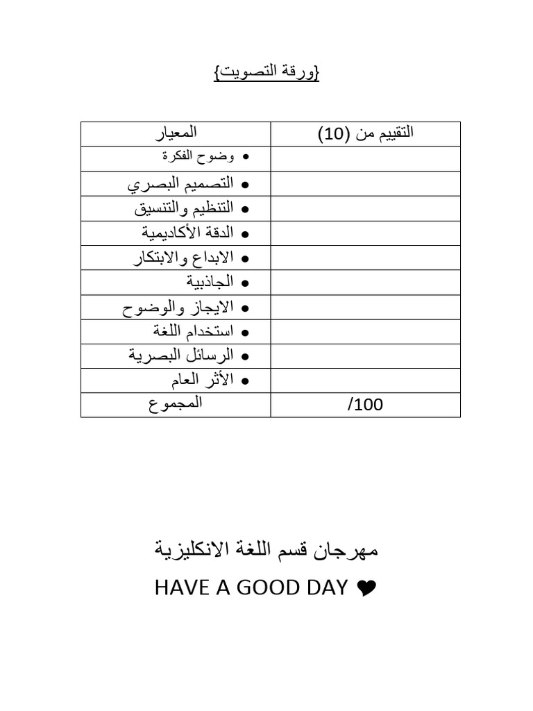 Voting Paper | PDF