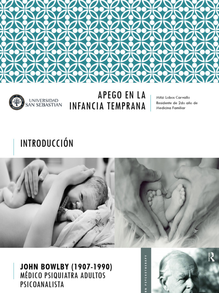 Apego Infancia Temprana MLobos | PDF | Teoría de apego | El embarazo