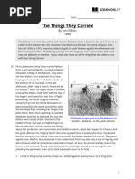 The Things They Carried | PDF