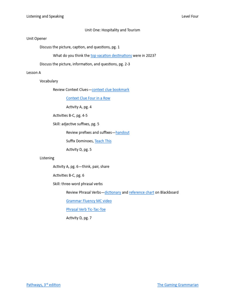 pathways-3-listening-and-speaking-level-four-complete-set | PDF ...