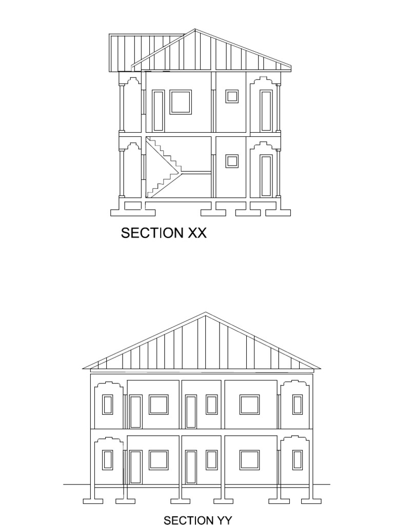 Plan For Small Bongalo | PDF